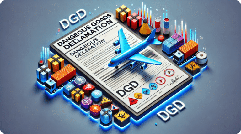 Dangerous Goods Declaration (DGD) for Air Freight