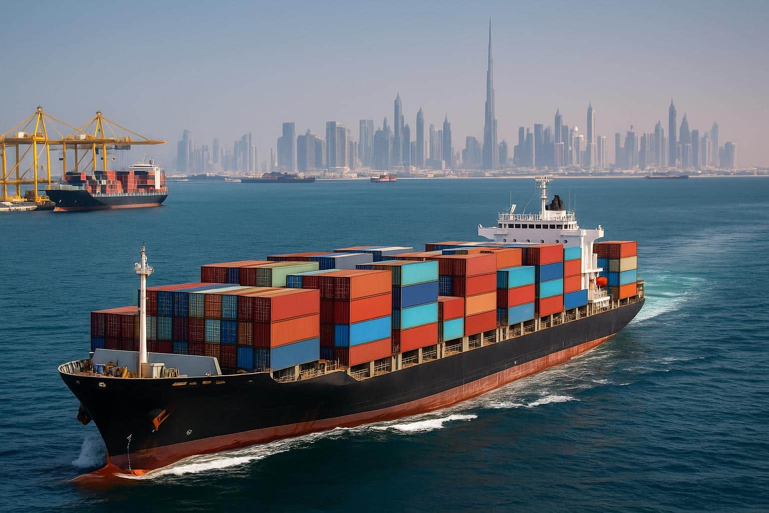 Biaya Pengiriman Kontainer 20ft & 40ft dari Tiongkok ke UEA (Tarif ...