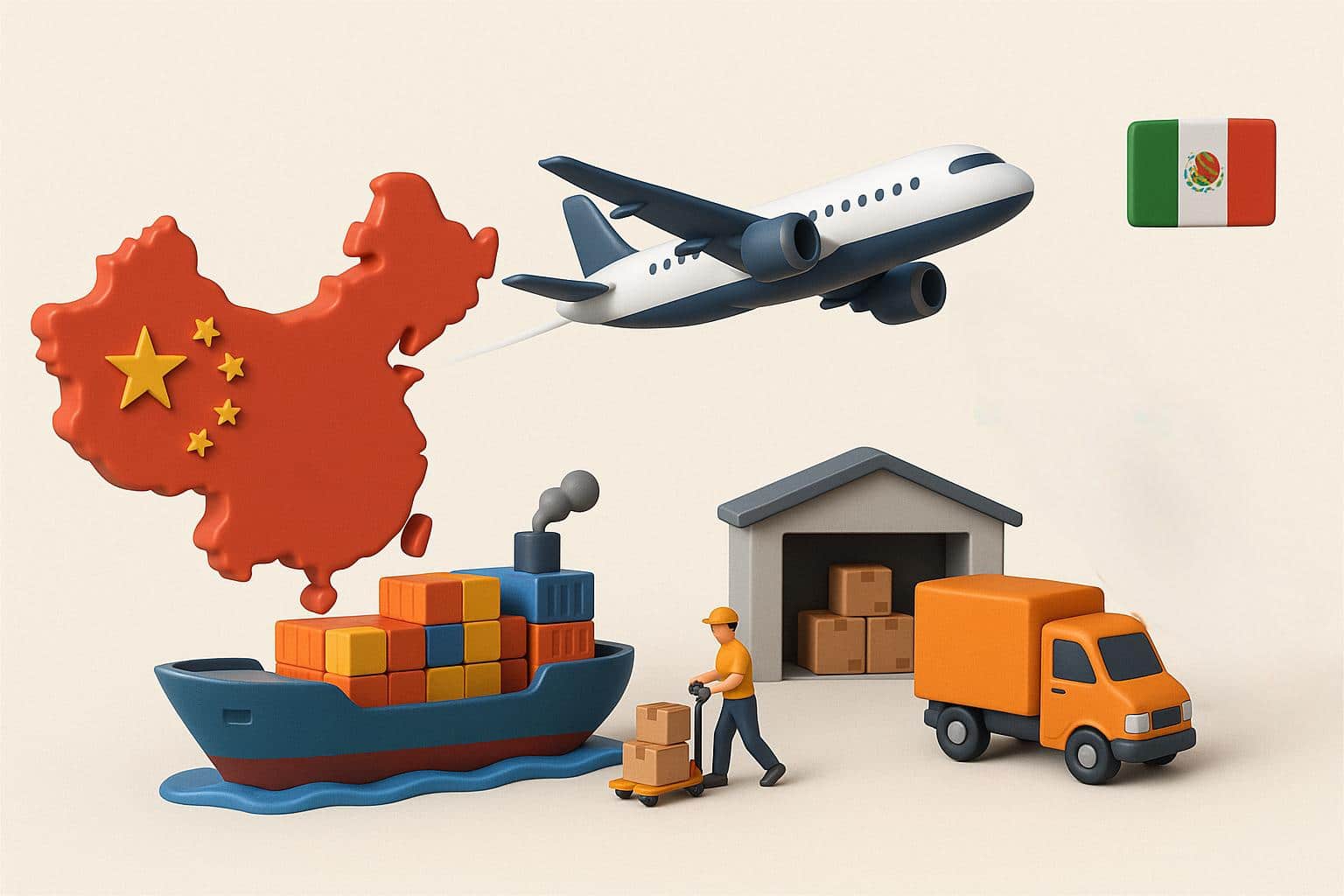 DDP Shipping from China to Mexico (2025 Guide)