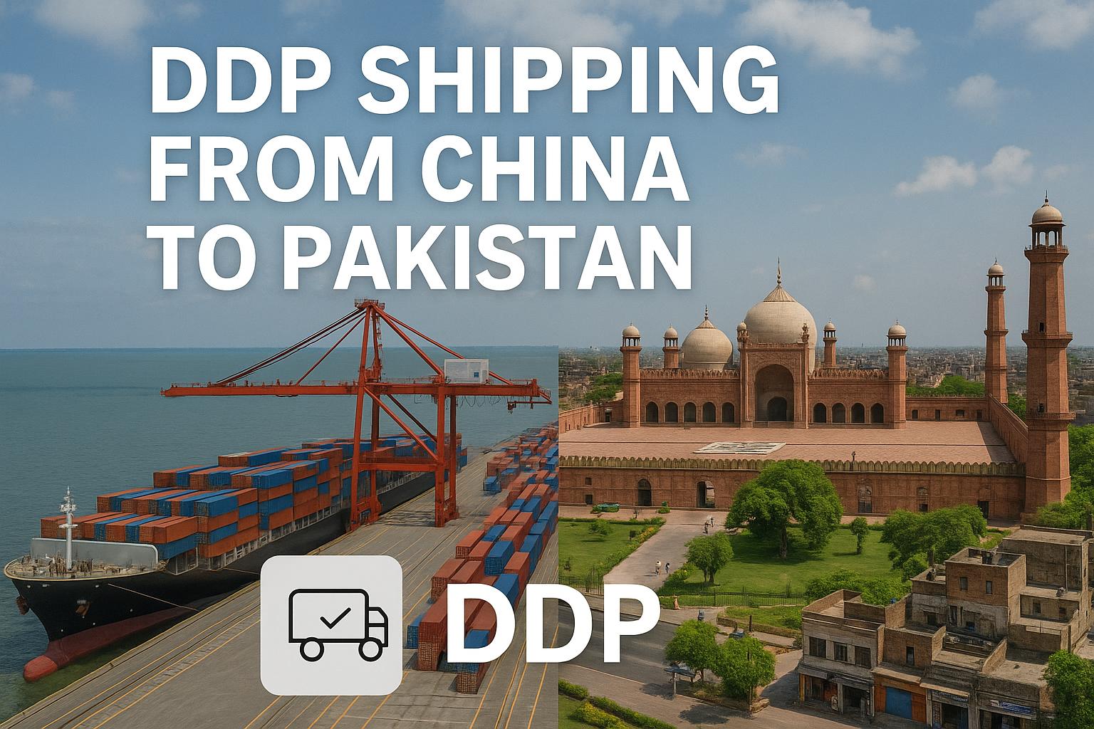 DDP运输从中国到巴基斯坦 | 成本、时间和流程（2025年指南）
