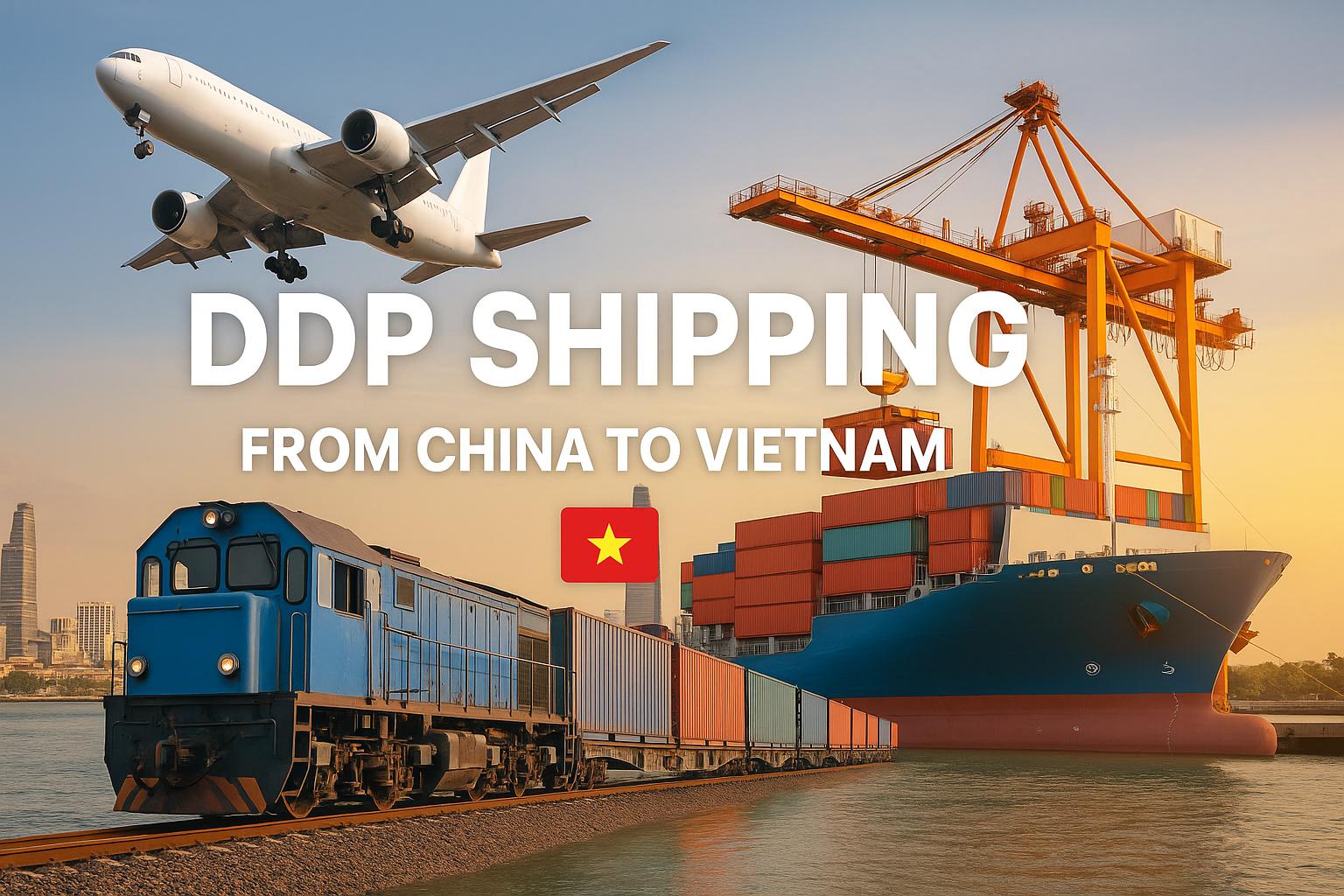 การขนส่ง DDP จากจีนไปเวียดนาม (คู่มือปี 2025) – การขนส่งทางอากาศและทางทะเล ค่าใช้จ่าย และการจัดส่ง