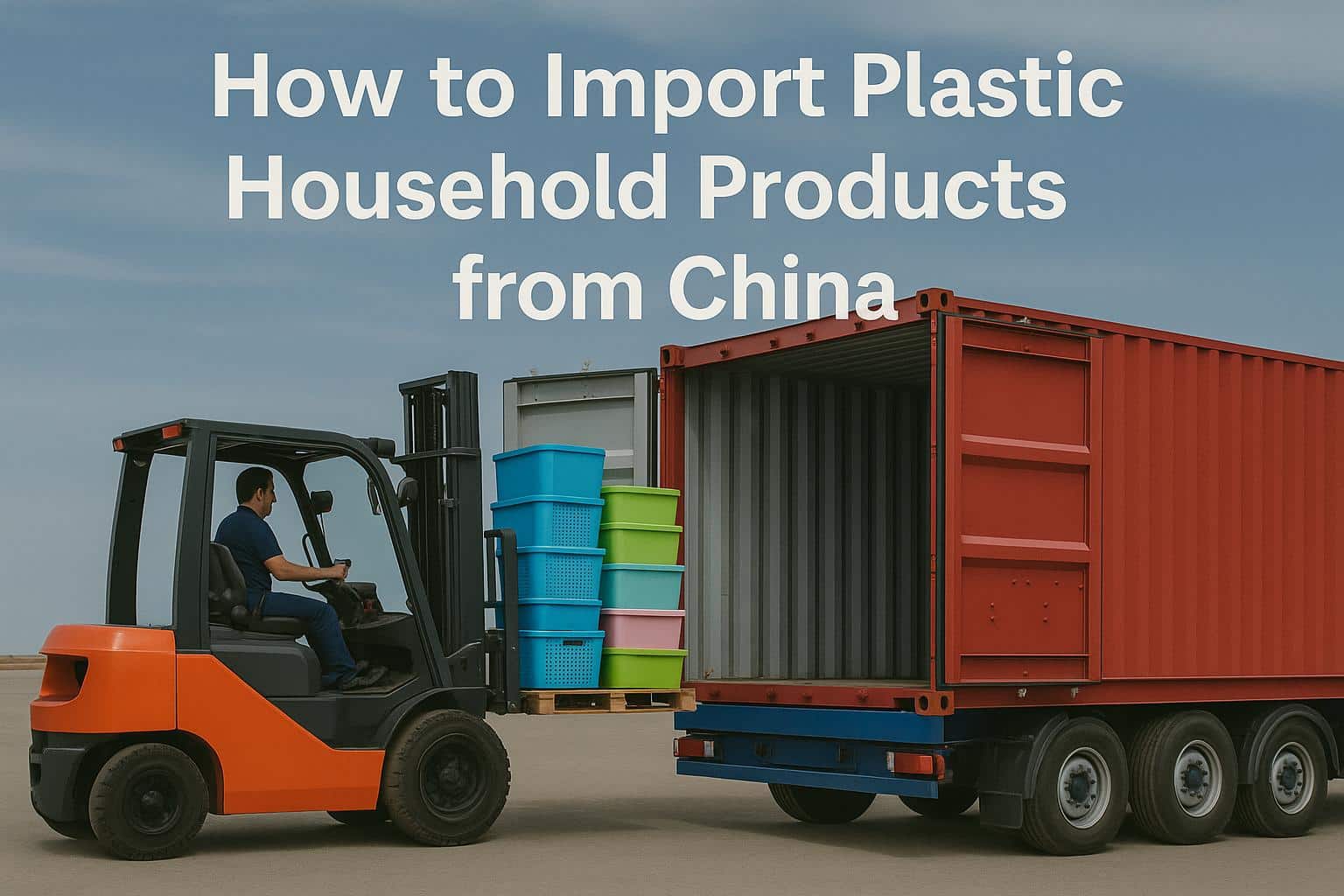 How to Import Plastic Household Products from China