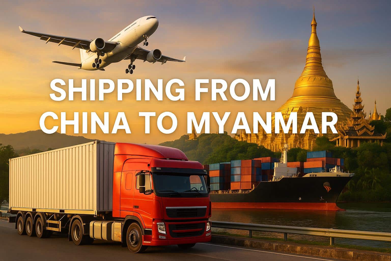 Shipping from China to Myanmar | Sea, Air & DDP Guide 2025
