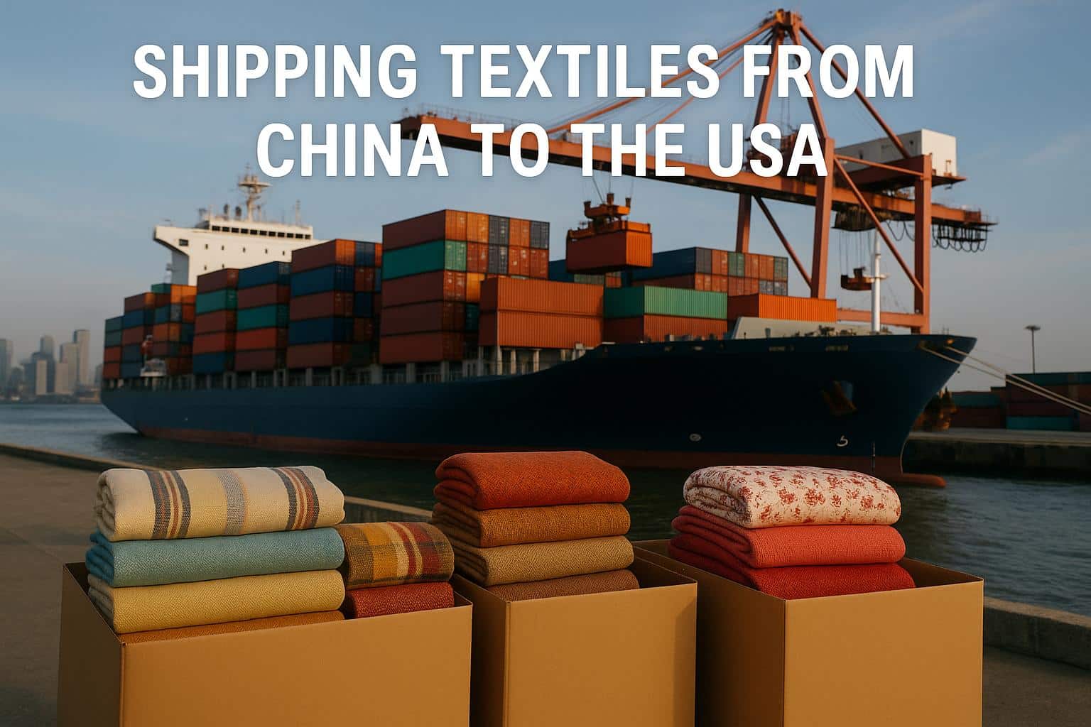 Shipping Clothes and Textiles from China to USA | Cost & Guide 2025