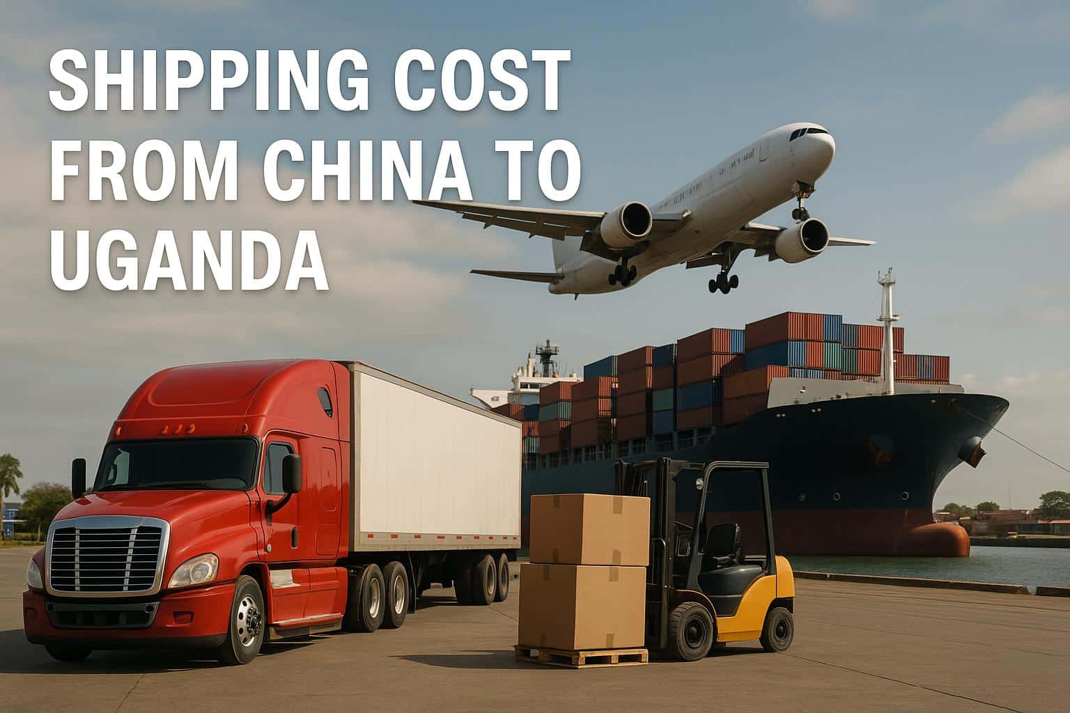 Costo de envío de China a Uganda | Transporte aéreo y marítimo, DDP ...