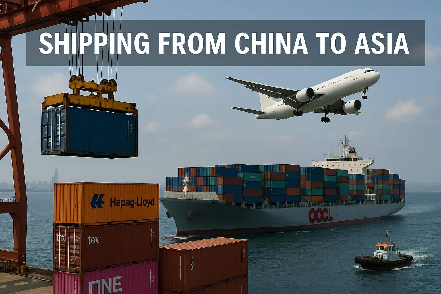 Shipping from China to Asia | Sea, Air & Rail Freight Guide (2025)
