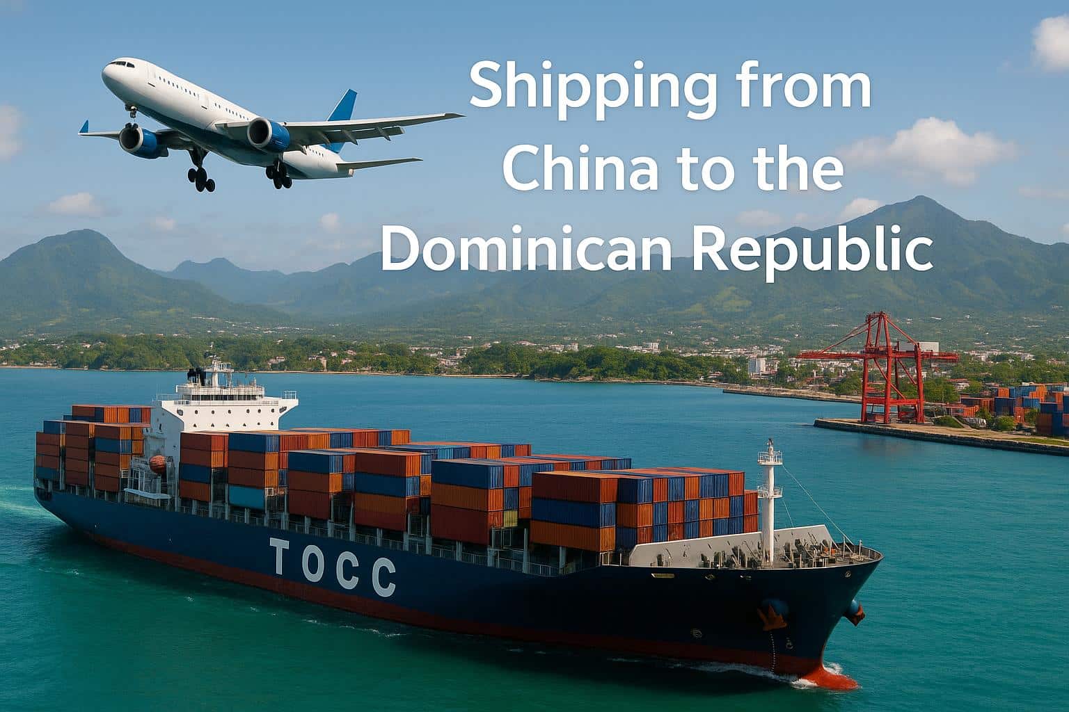 Jirgin ruwa daga China zuwa Jamhuriyar Dominican