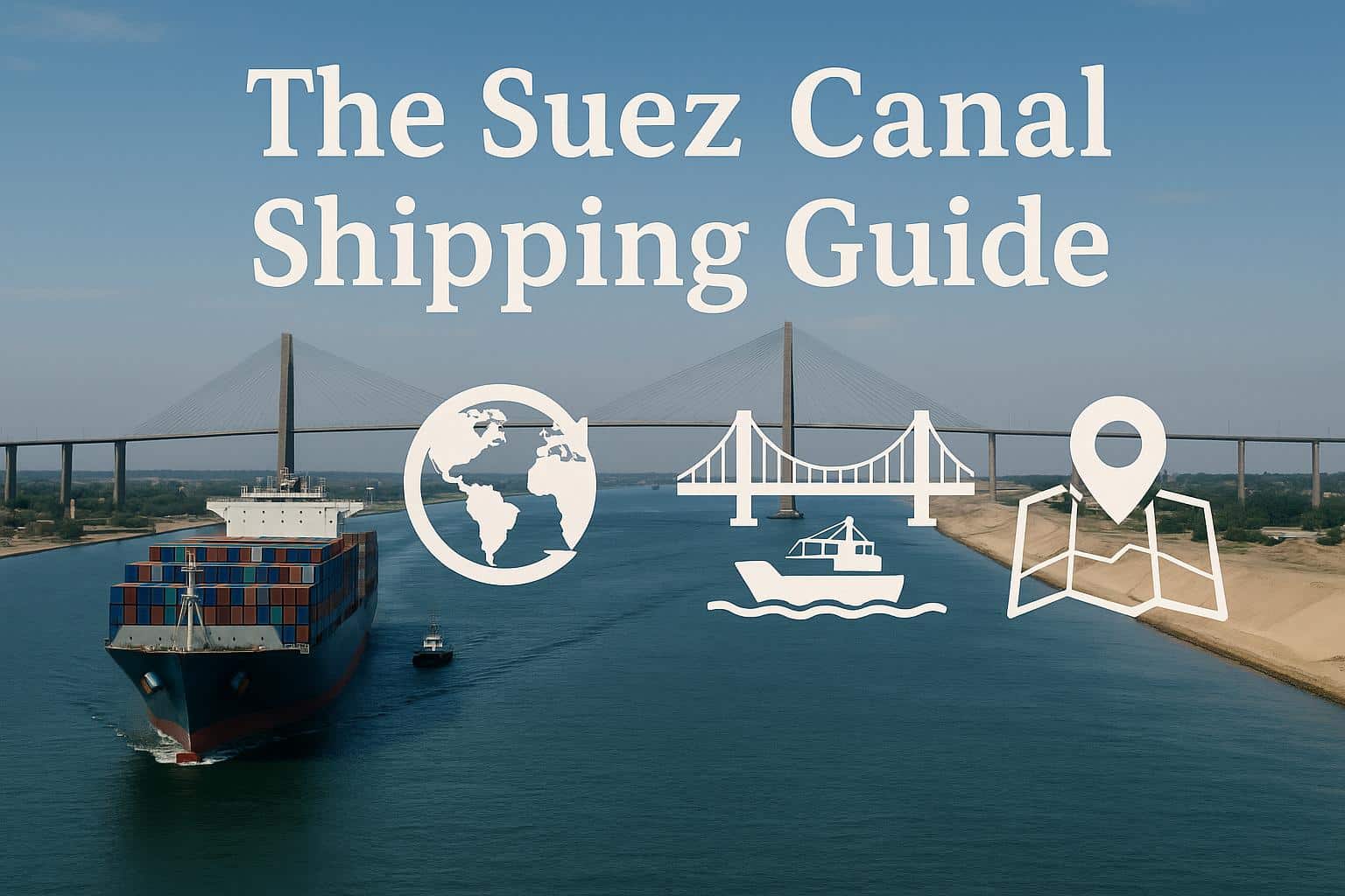 Guide de navigation du canal de Suez (2025) – Itinéraires, coûts et risques expliqués