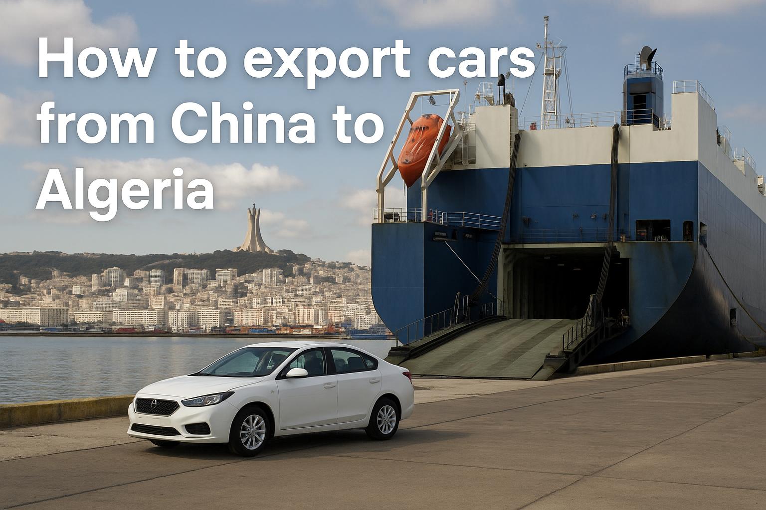 How to Export Cars from China to Algeria (2025 Guide) | Cost, Shipping & Documents