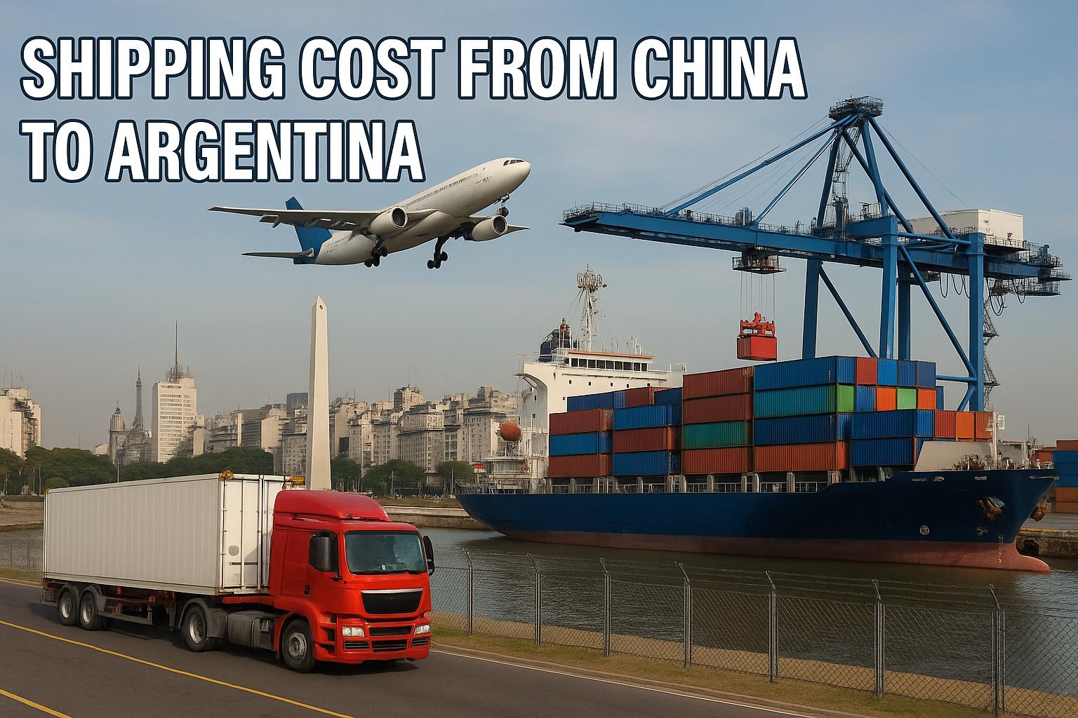 Biaya Pengiriman saka China menyang Argentina | Tarif Angkutan Laut ...