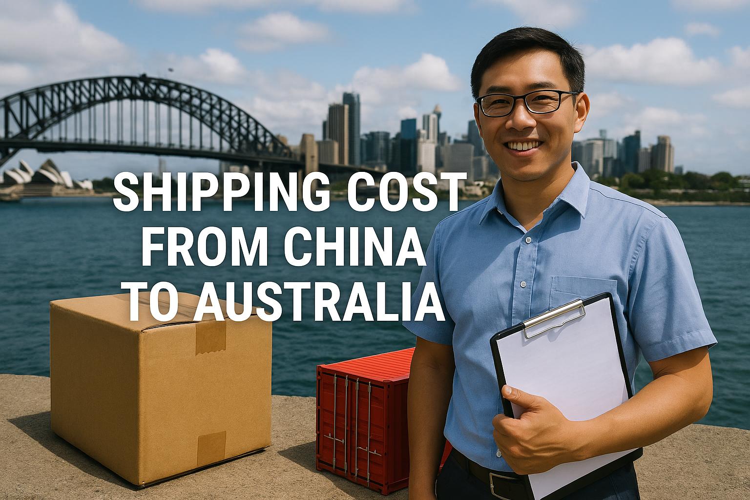 Shipping Cost from China to Australia (Air & Sea 2025 Guide)