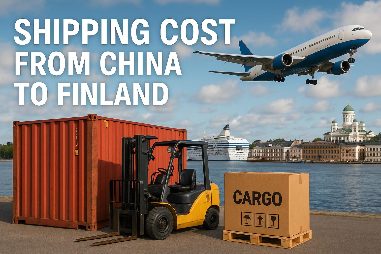 Shipping Cost from China to Finland (2025 Guide) | Sea, Air, Rail & DDP