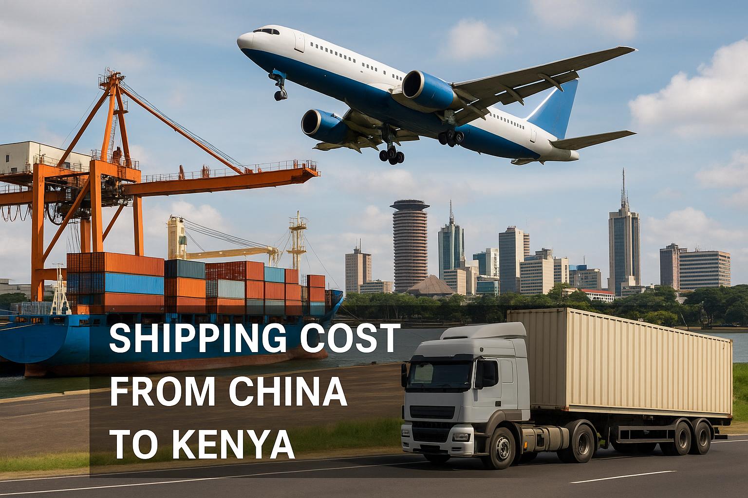 Costi di spedizione dalla Cina al Kenya: tariffe di trasporto via mare ...