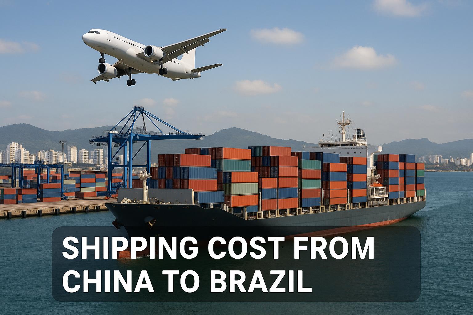 Shipping Cost from China to Brazil | Sea & Air Freight Rates 2025