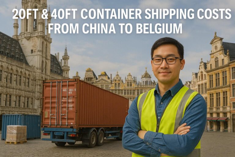 20ft & 40ft Container Shipping Costs from China to Belgium (2025 Guide)