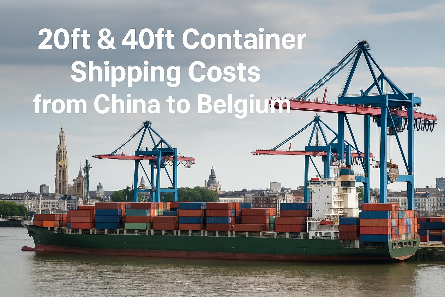 Kosten voor het verschepen van 20ft- en 40ft-containers van China naar ...