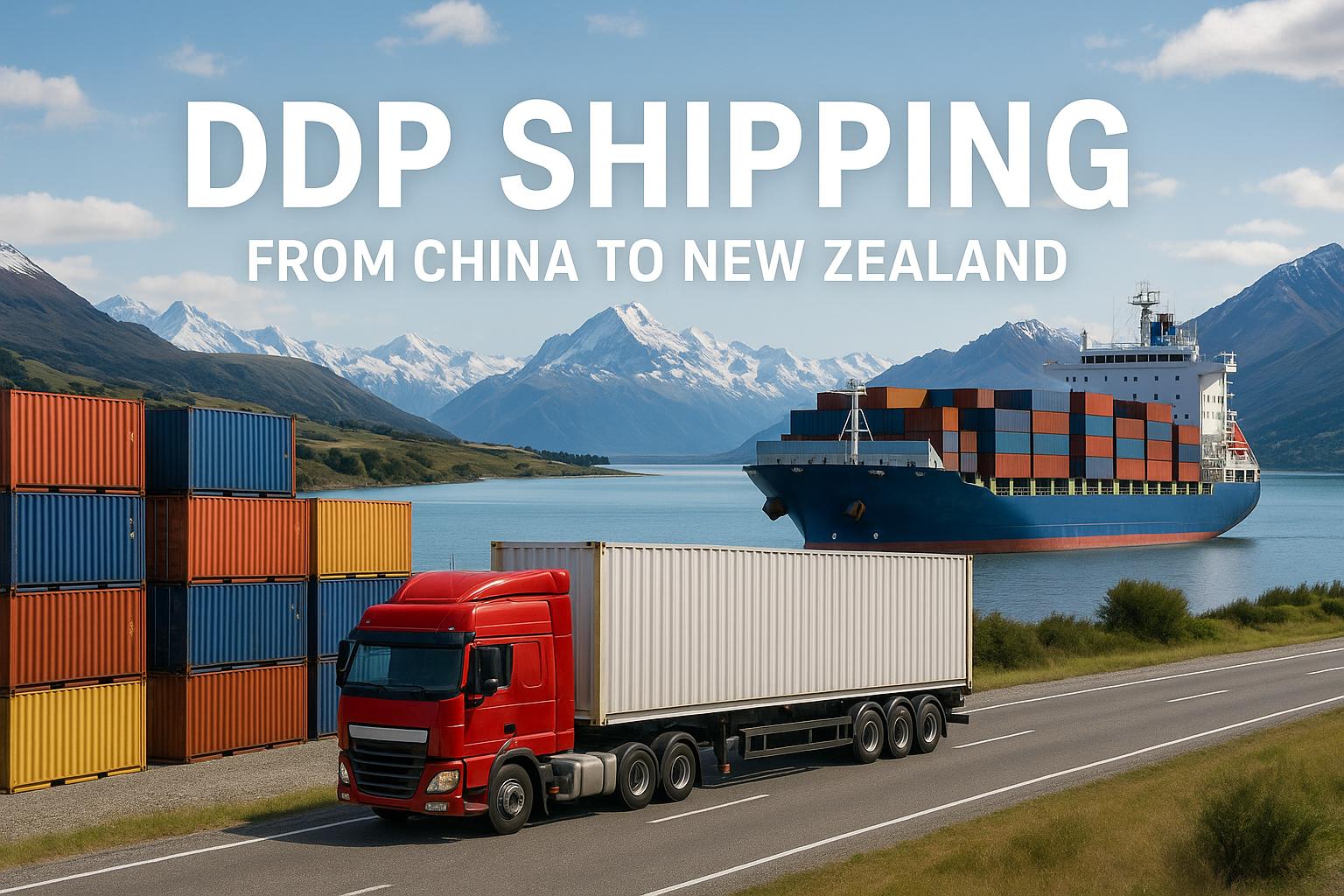 中国からニュージーランドへのDDP輸送｜航空・海上貨物 2025