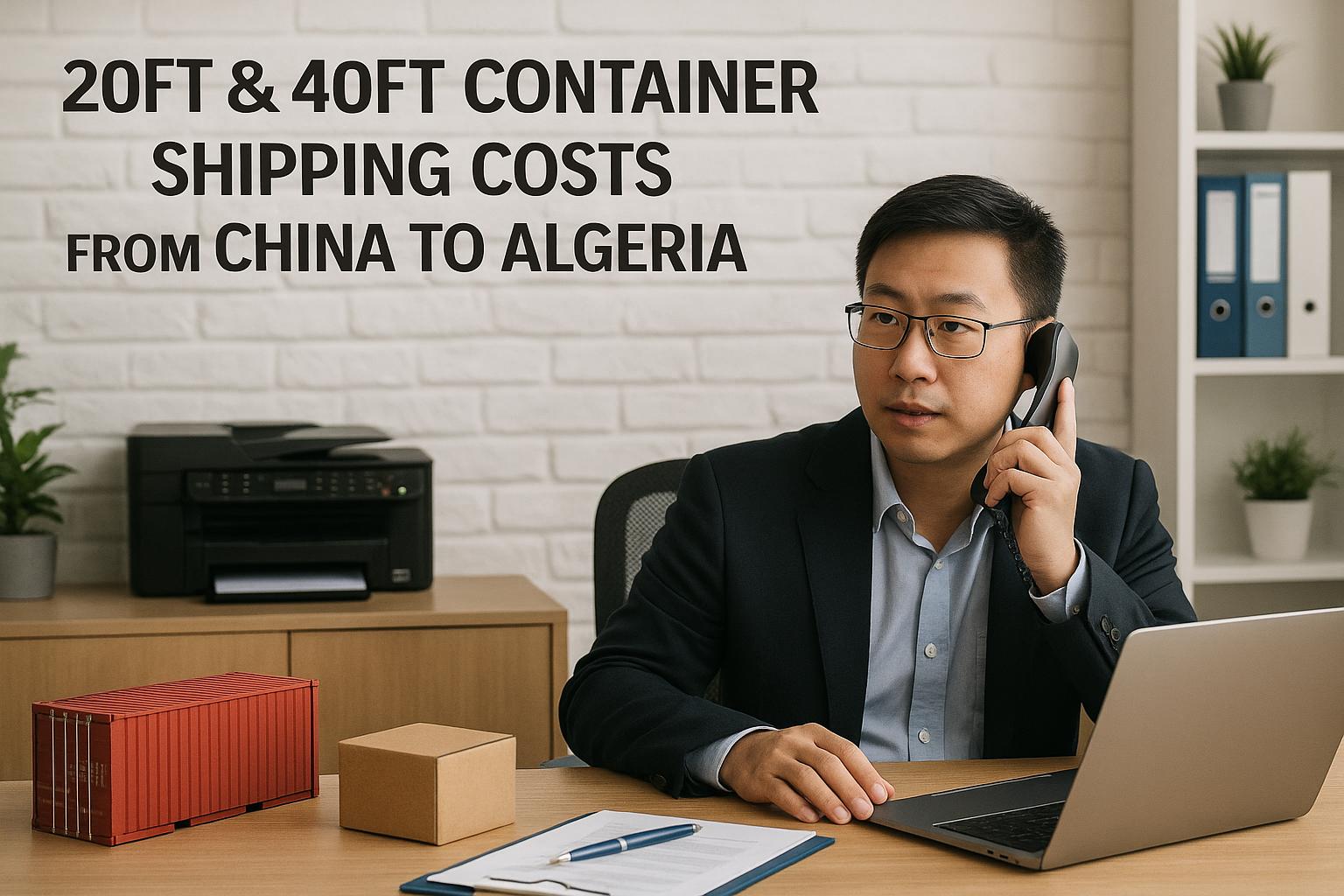 20ft at 40ft Container Shipping Costs mula China papuntang Algeria ...