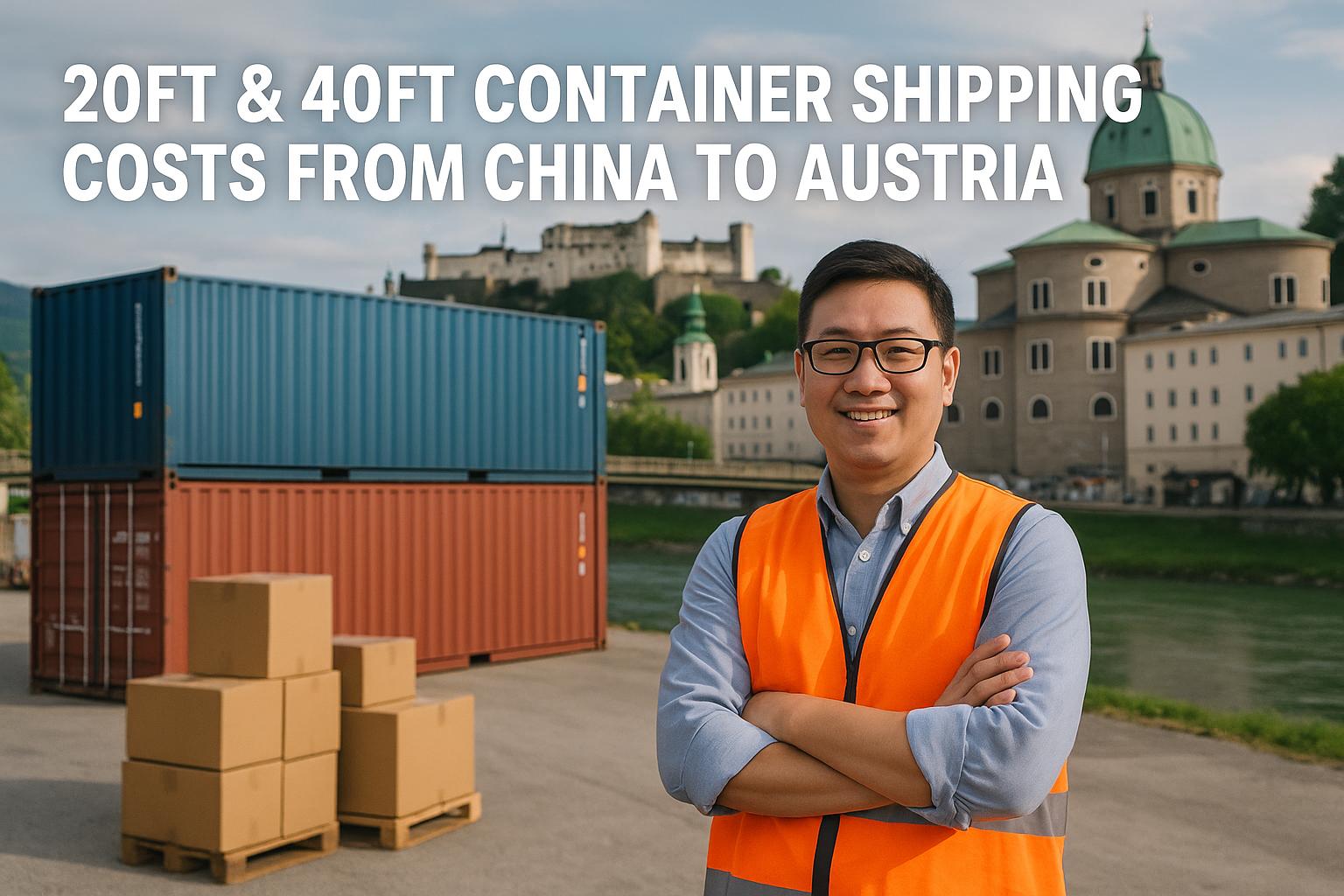 20ft & 40ft Container Shipping Costs from China to Austria (2025 Guide)