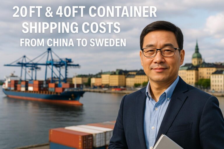 20ft & 40ft Container Shipping Costs from China to Sweden (2025 Guide)