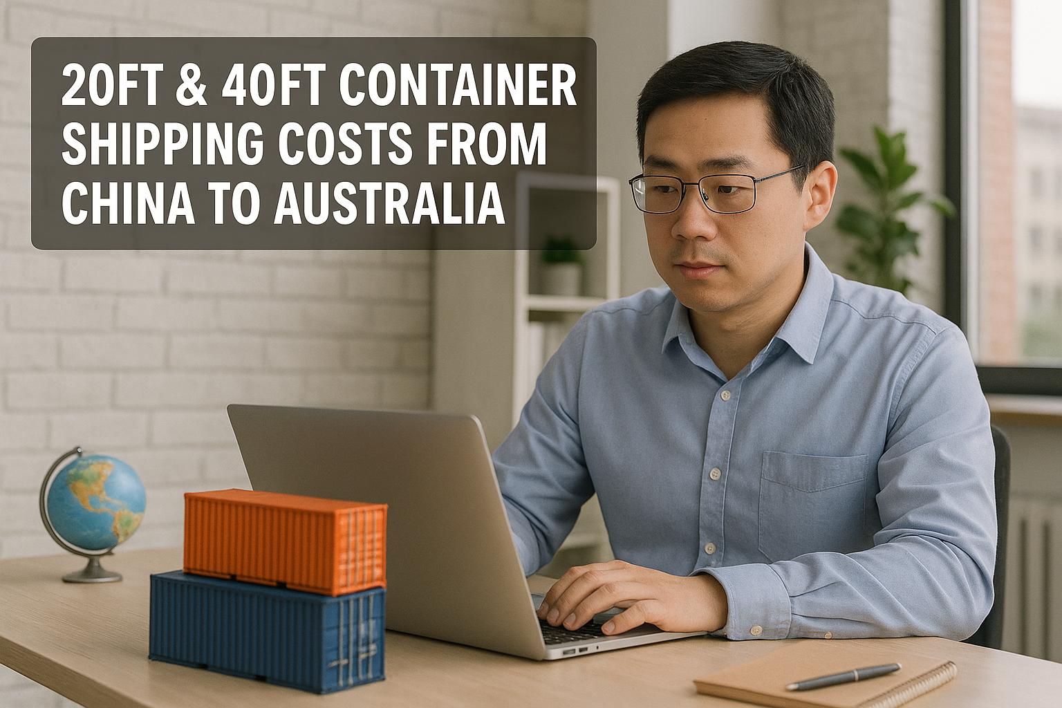 20ft & 40ft Container Shipping Costs from China to Australia (2025 Guide)