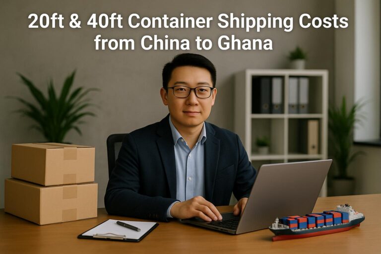 20ft & 40ft Container Shipping Costs from China to Ghana (2025 Guide)