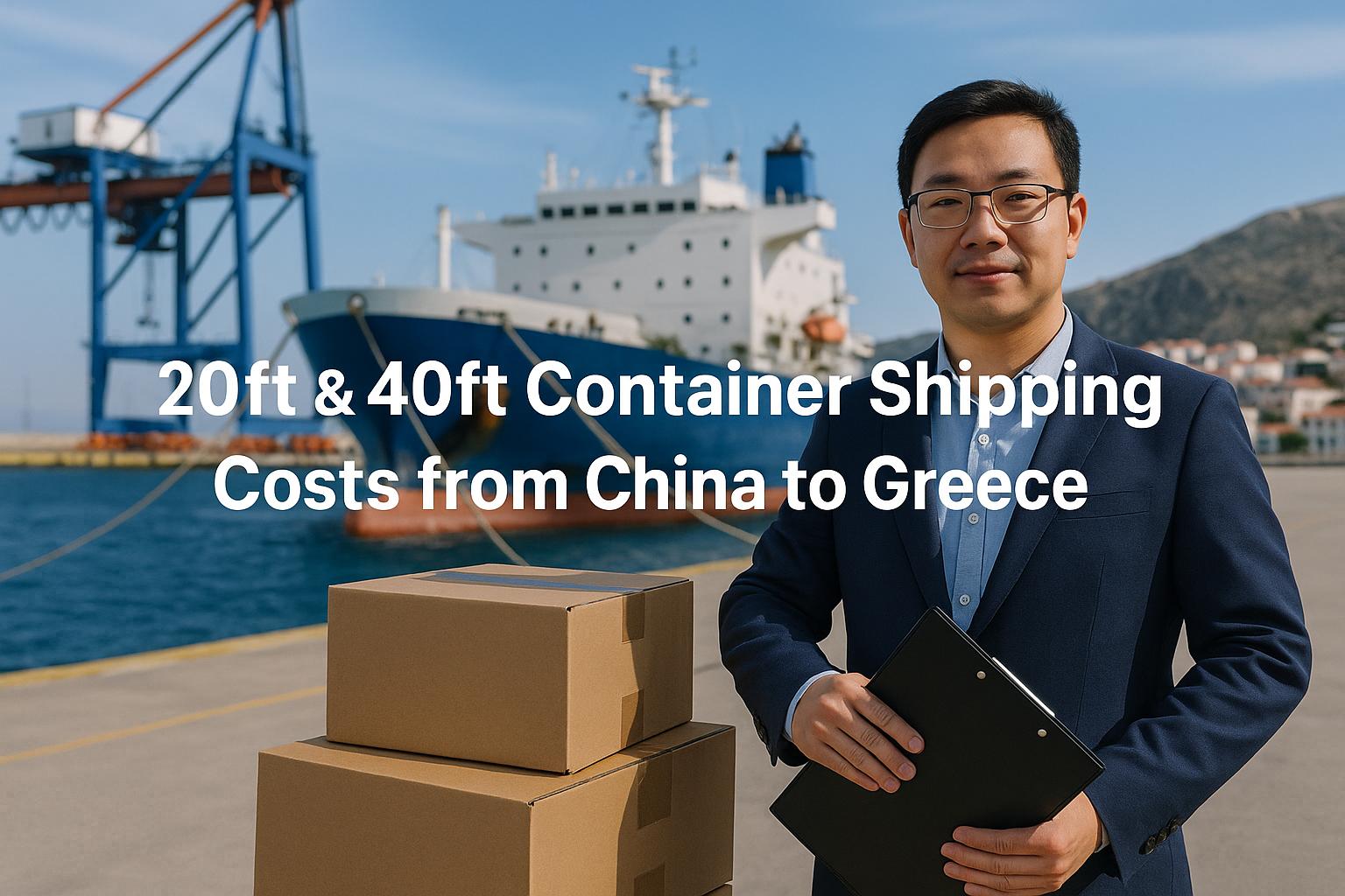 20ft & 40ft Container Shipping Costs from China to Greece (2025 Guide)