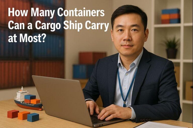 How Many Containers Can a Cargo Ship Carry at Most? | Container Ship ...