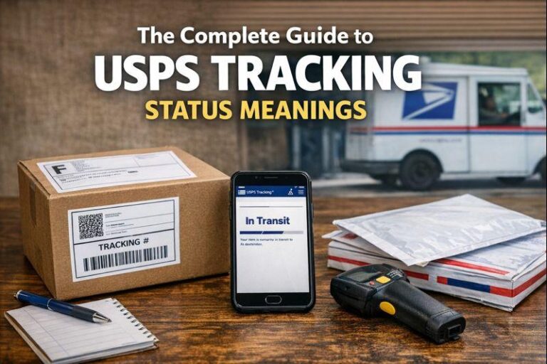 De komplette Guide fir d'Bedeitung vum USPS Tracking Status (Update 2025)